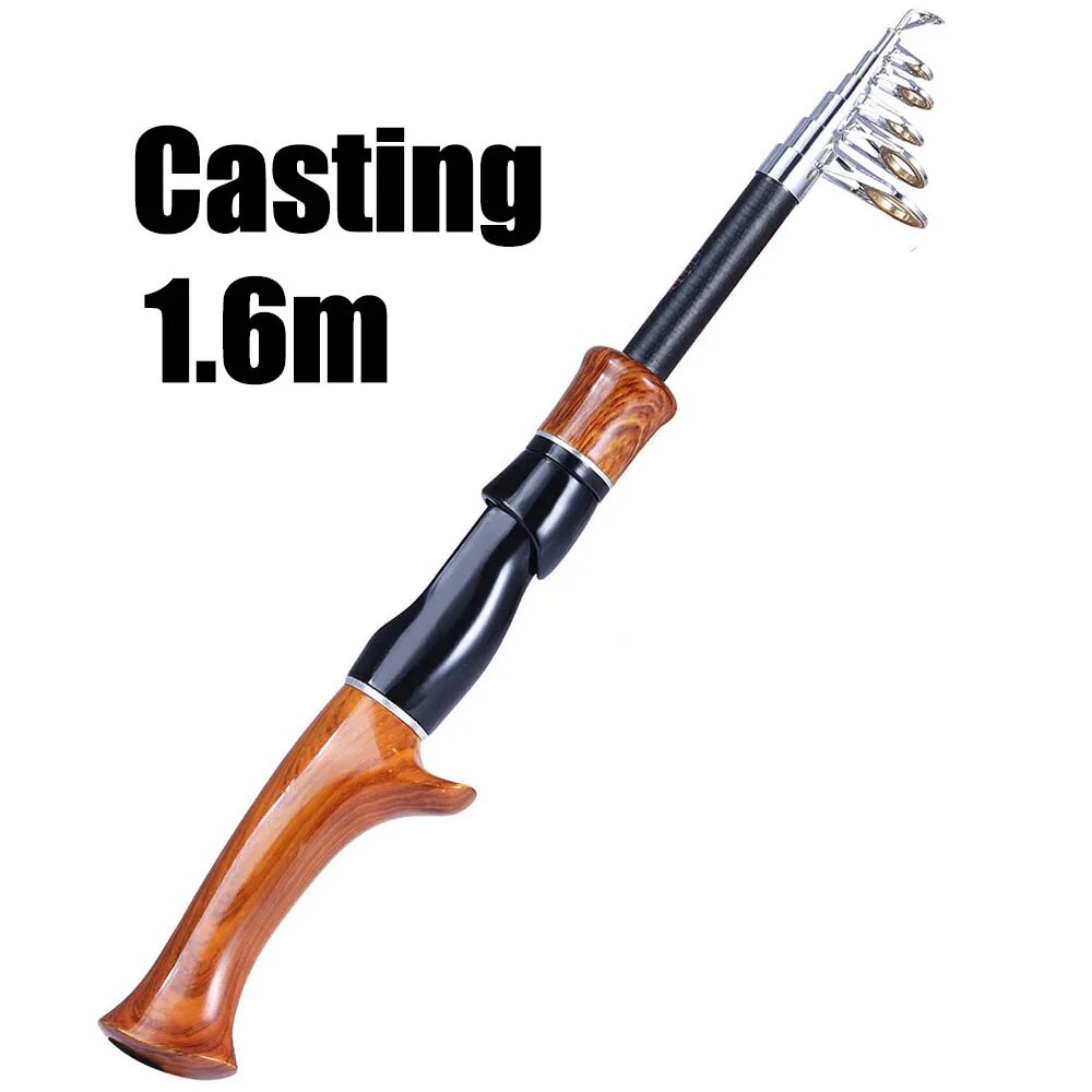 Сougayilang Телескопическая Удочка Углеродная 1,6М Casting