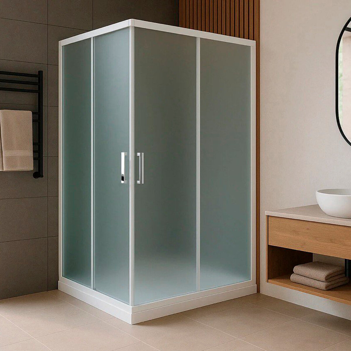 Душевой угол Royal Bath HPD 75х120 RB7512HPD-C