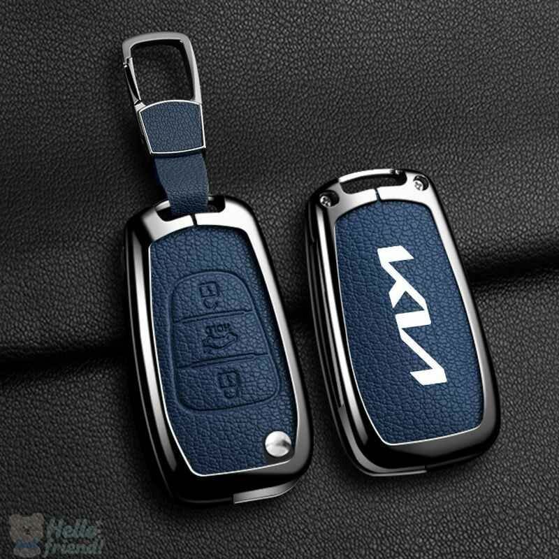 Чехол для ключа Киа KIA Sportage Rio 3 Soul Optima Ceed Pro K5 K2,3 кнопки, ZH