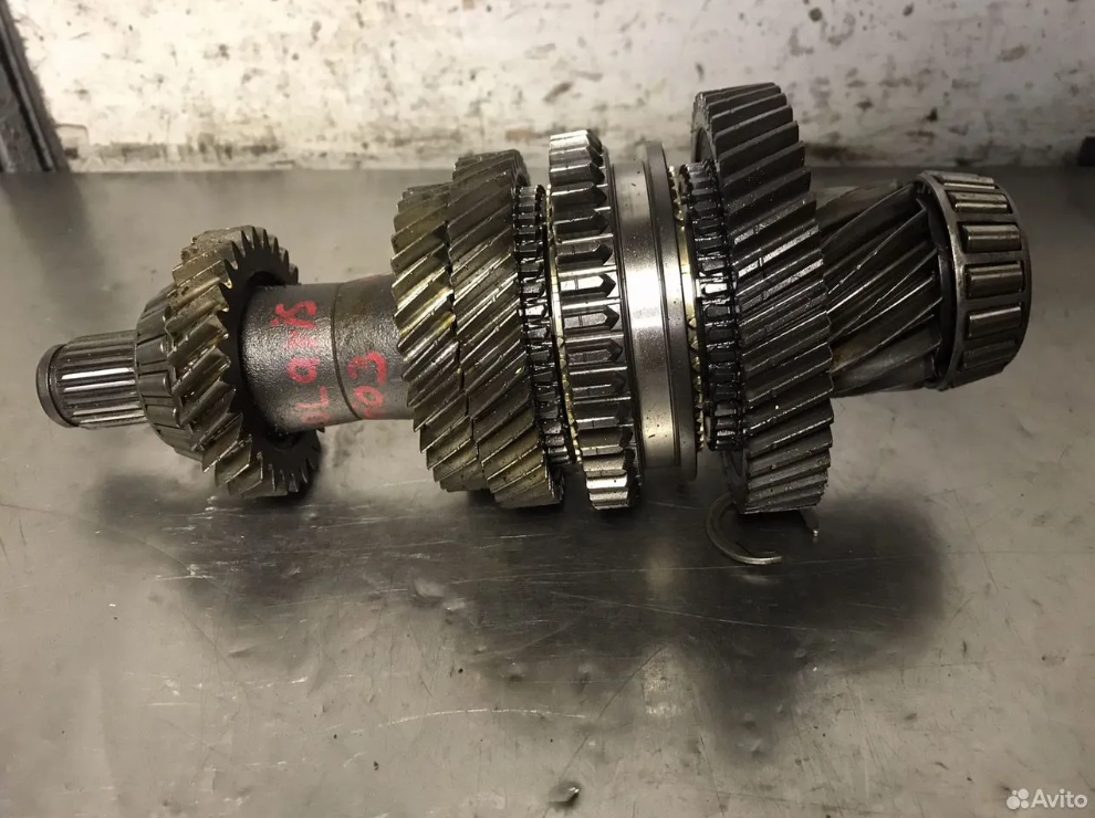 Вторичный вал в сборе мкпп-5ст Hyundai Solaris Kia Rio 3