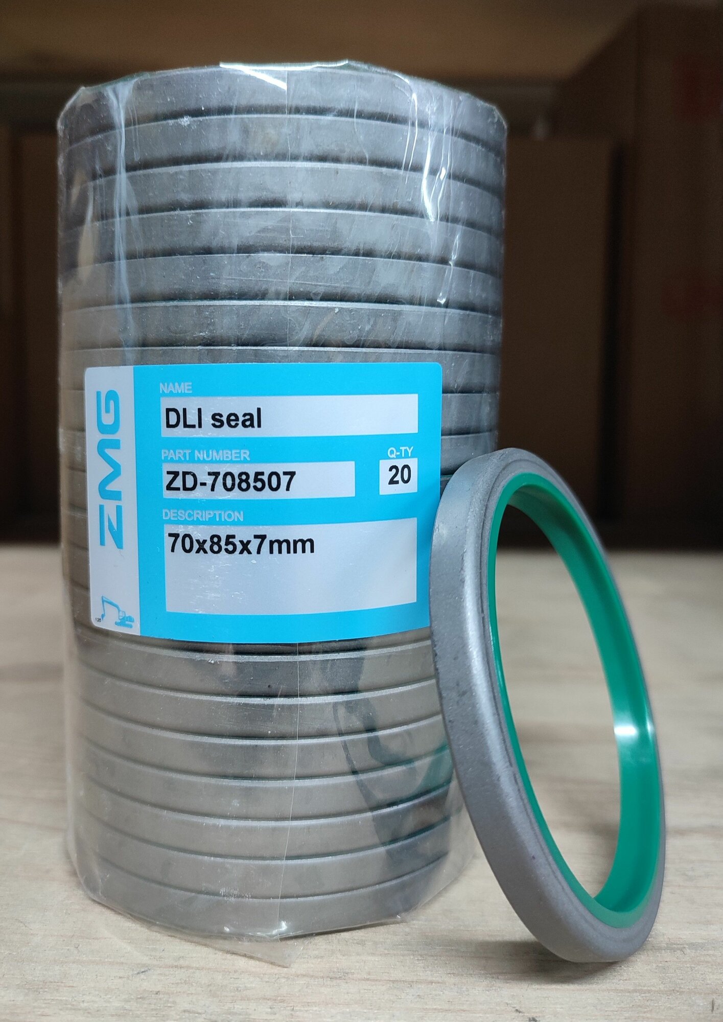 Уплотнение ZMGG 21K-70-12180 ZD-708507 для экскаватора, универсальное, 1 шт