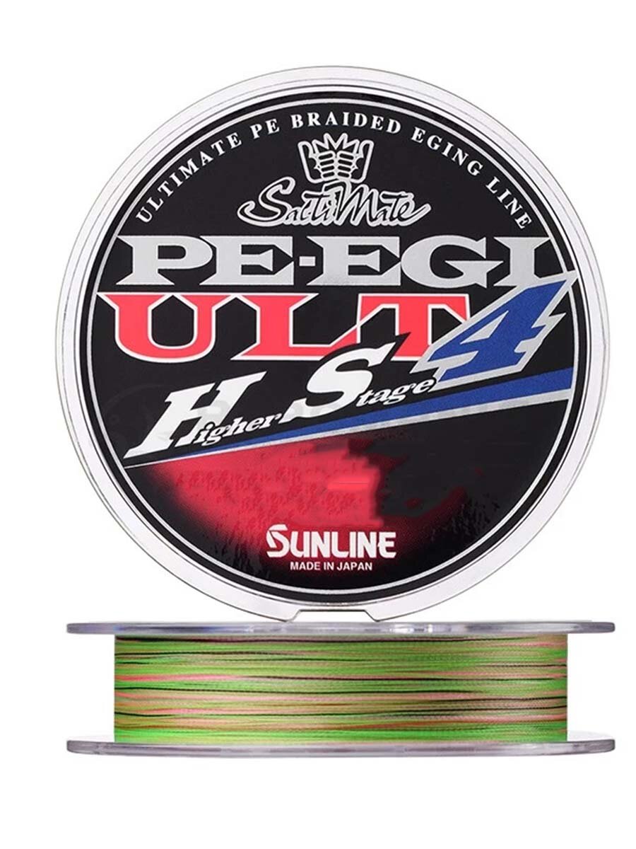 Плетеный шнур Sunline SM PE EGI ULT HS4 HG 120m #0.6