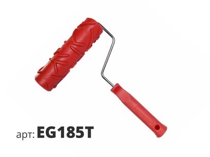 Декоративный Жесткий Резиновый Валик Соломка Stmdecor EG185T 18см.