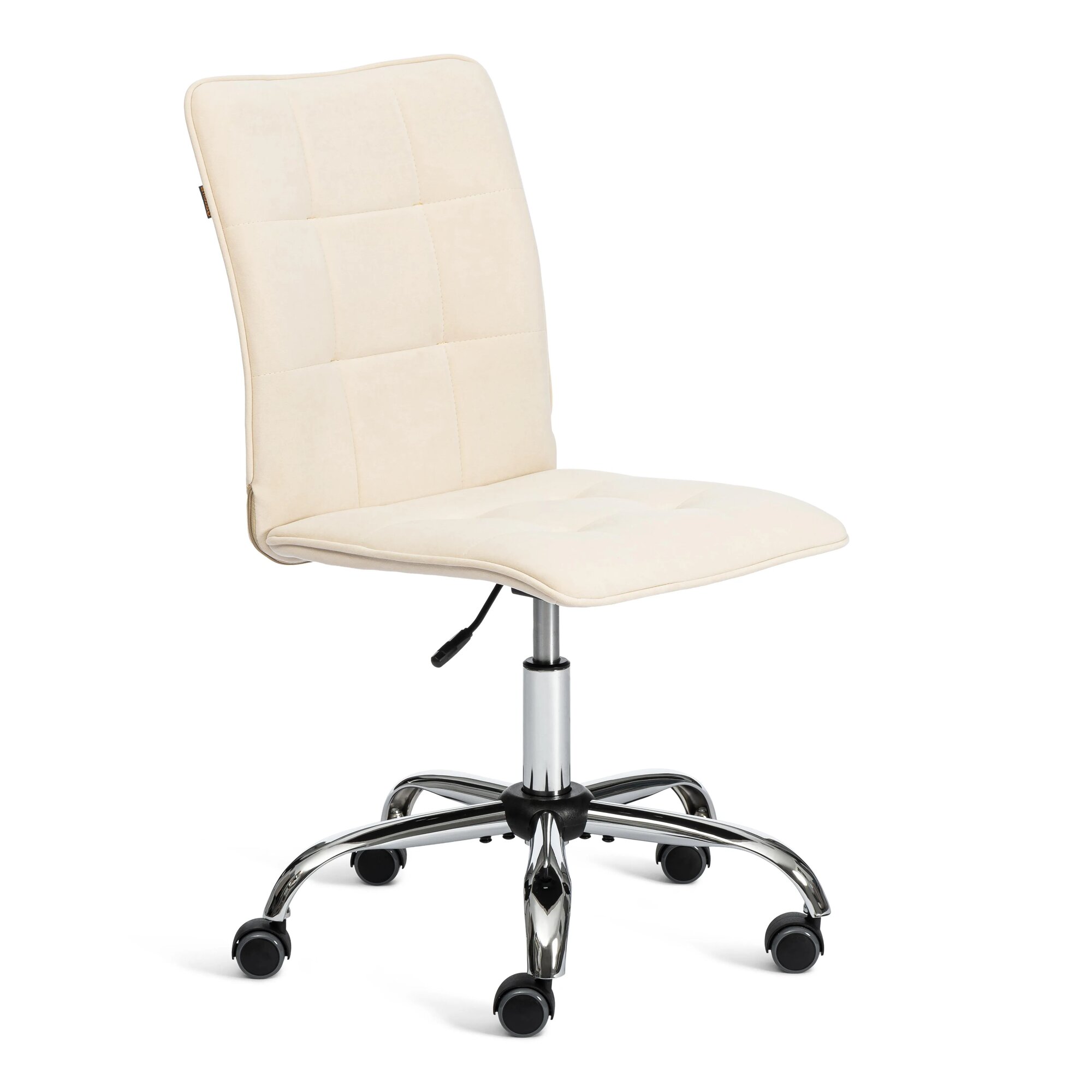 Кресло TetChair One флок , молочный, 4 Размеры: Высота 850мм Глубина 440мм Ширина 440мм