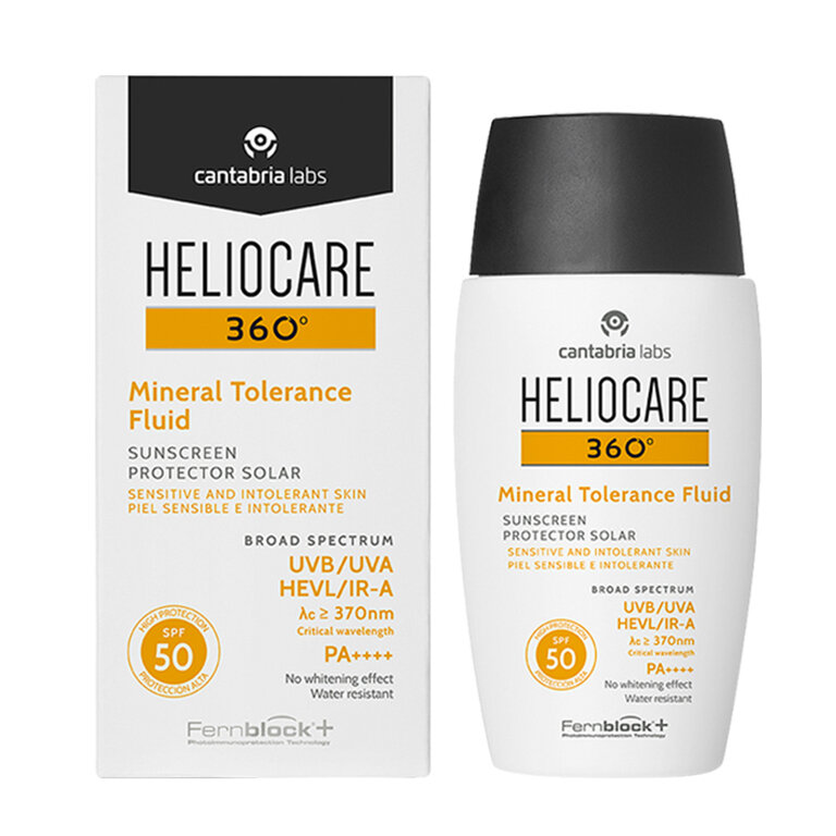 HELIOCARE 360 Mineral Tolerance Fluid Sunscreen SPF 50 Флюид Испания 50 мл