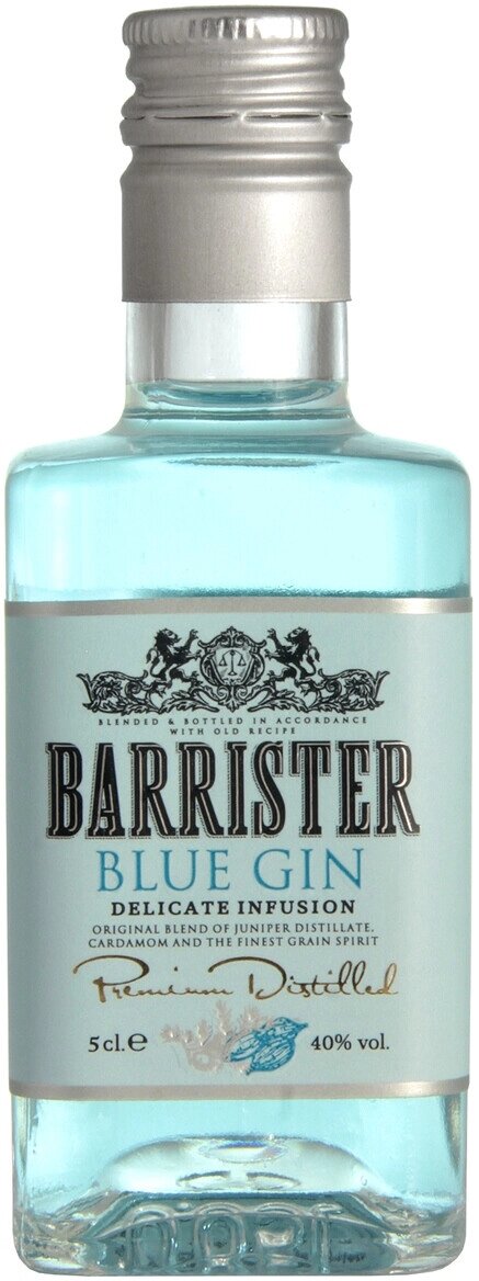 Джин "Barrister" Blue Gin, 50 мл