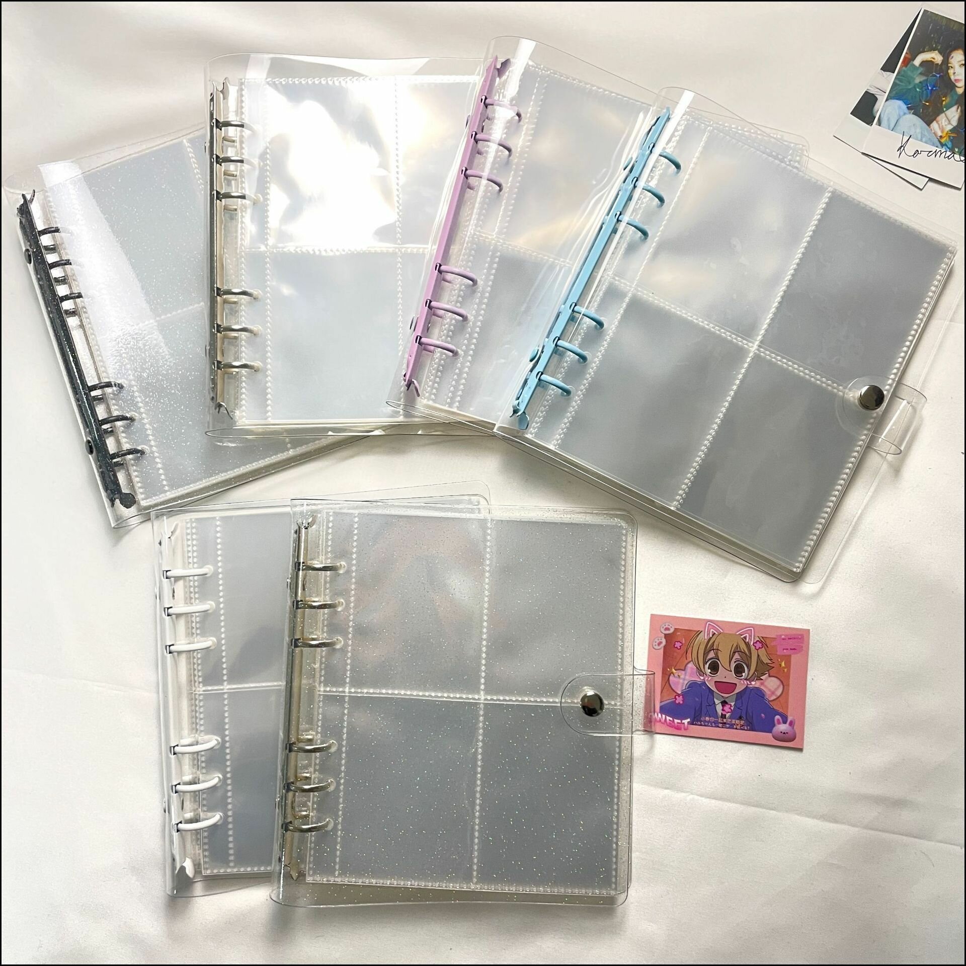 Альбом для карточек биндер для фотографий на кнопке stray kids