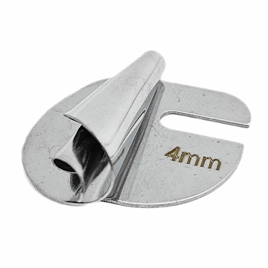 Лапка для шитья рулонного подрубочного станка, 8 размеров, ширина 3 10 мм, прижимная лапка швейной машины, направляющая шва