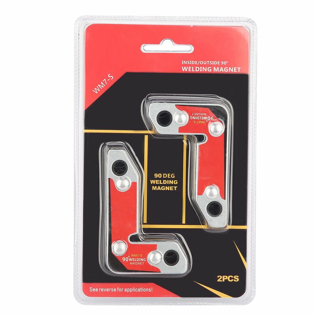 2 шт. магнитных зажимов для сварки под 30/60/90