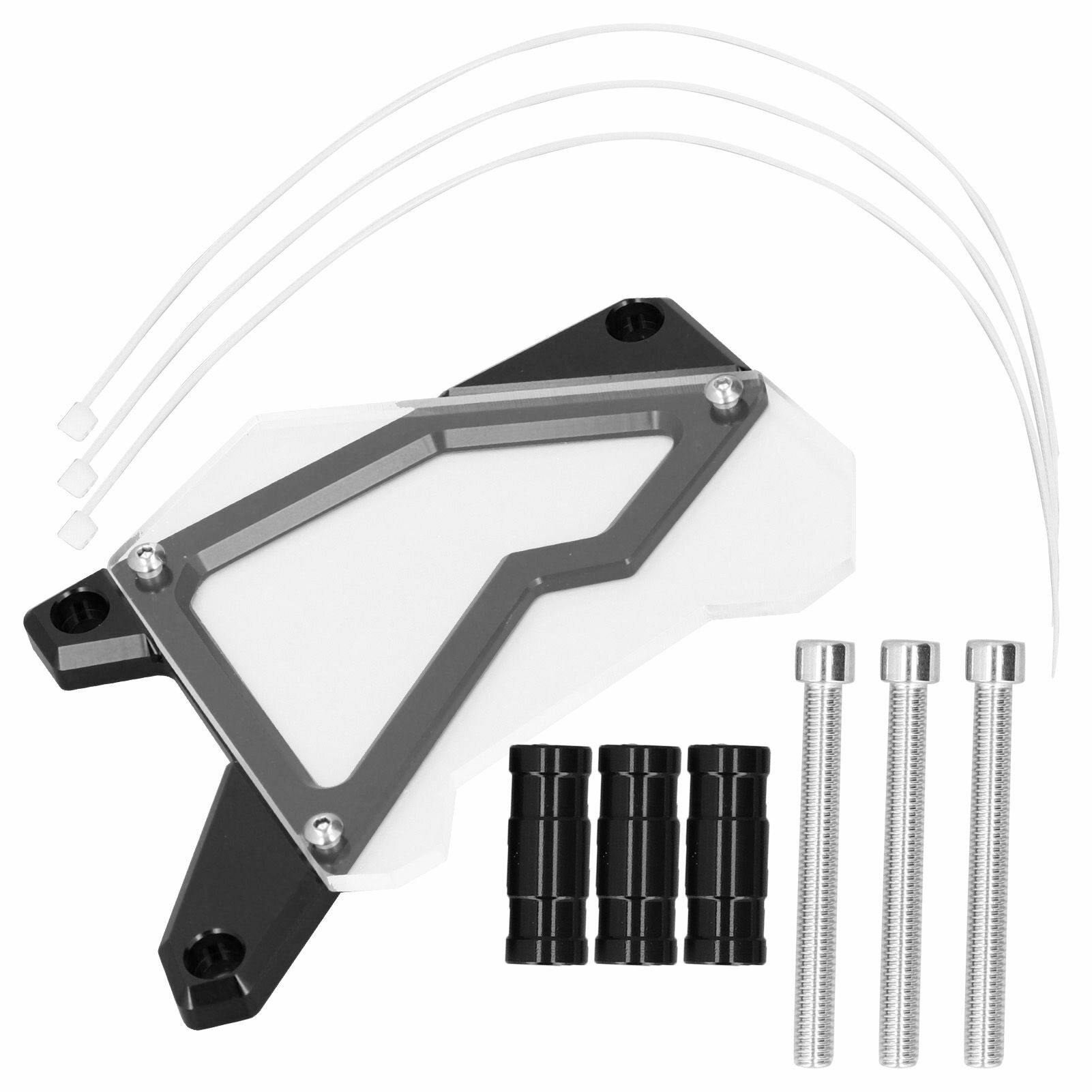 Алюминиевый кожух звездочки ЧПУ для S1000RR S1000R Black