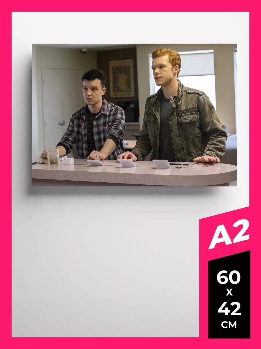 Постер Бесстыжие плакат Shameless А1, А2, А3, 50х70 18, матовая фотобумага премиум качества