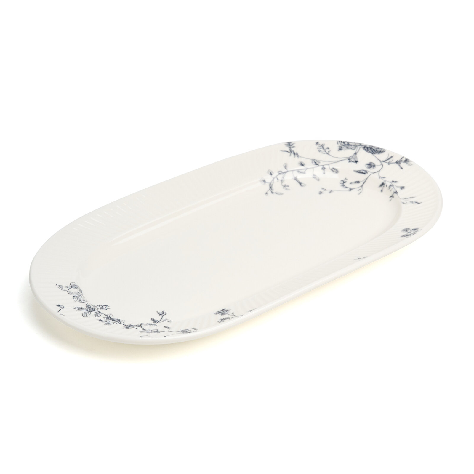 Блюдо овальное lefard blue garden 30*16,5*2,5 см KSG-191-351