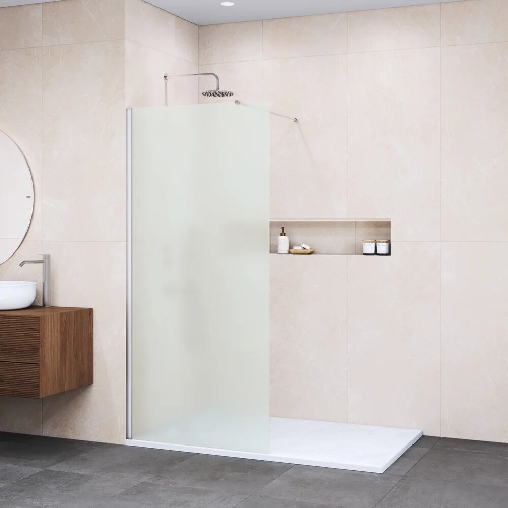 Душевая перегородка RGW Walk In WA-010 70x200, стекло сатин