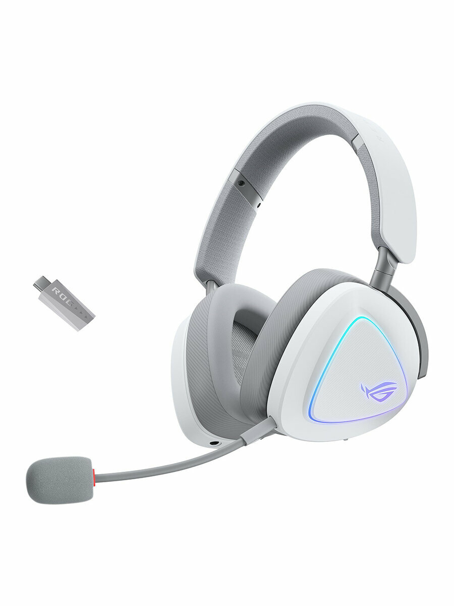 Компьютерная гарнитура ASUS ROG Delta II White
