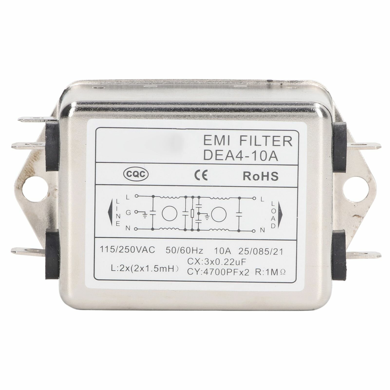EMI фильтр 115/250V 10A для аудио