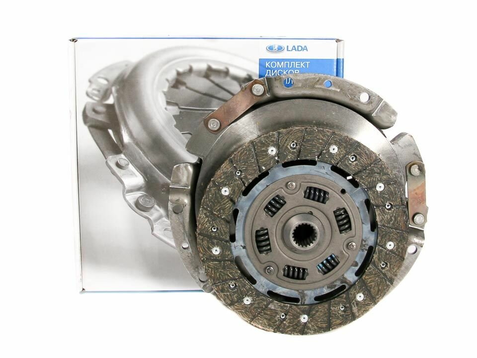 Сцепление 21213 в сборе ВИС фирм упак Лада Имидж 21213160100000