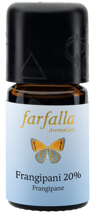 Farfalla Эфирное масло Франжипани 20% (80% алк.) абсолют 5 мл
