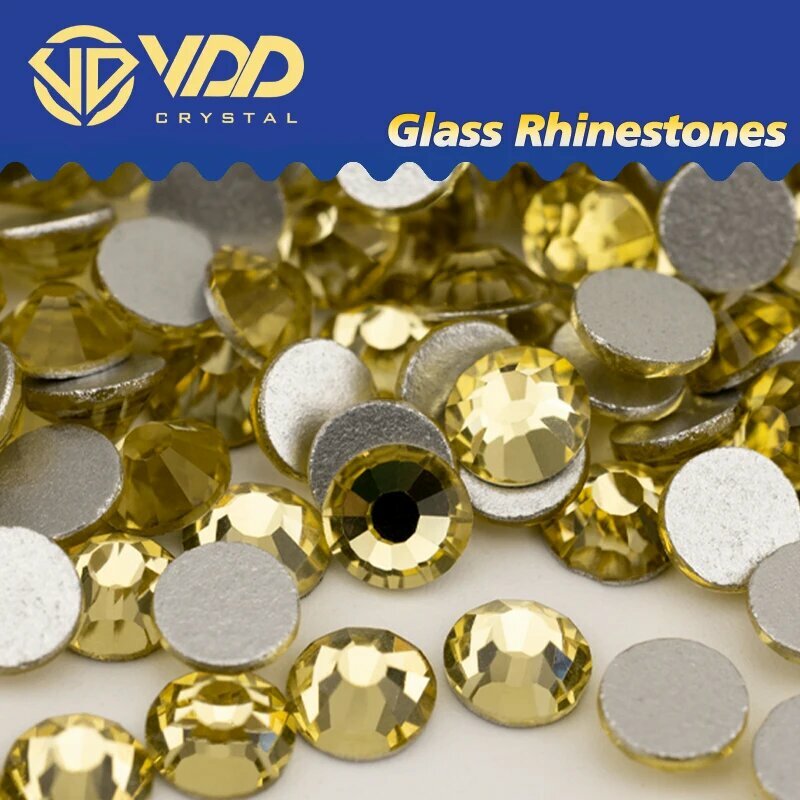 Стразы стекло VDD Jonquil, SS10, 1440 шт