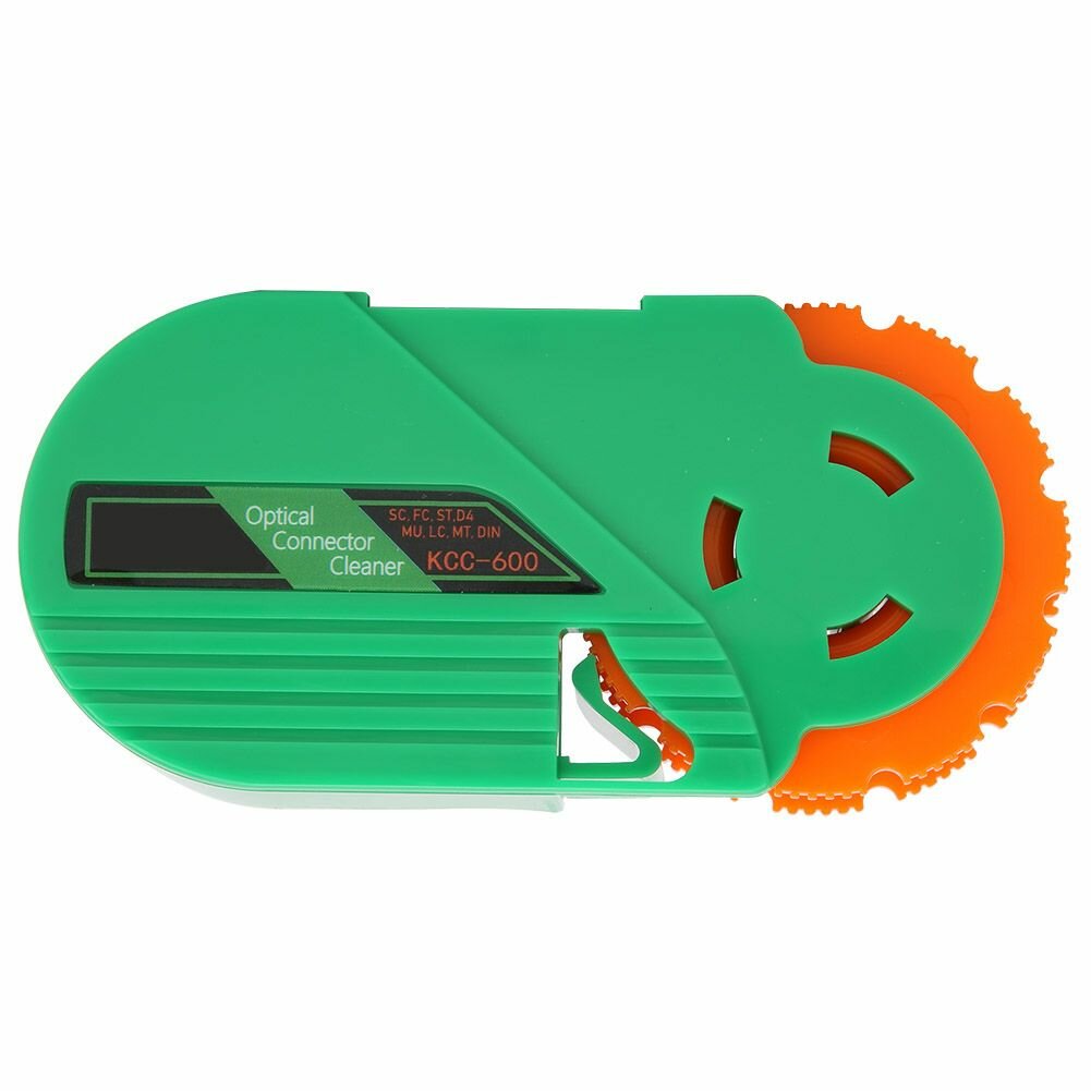 KCC-600 Коробка для очистки оптоволокна Инструмент для чистки оптических разъемов для FC/SC