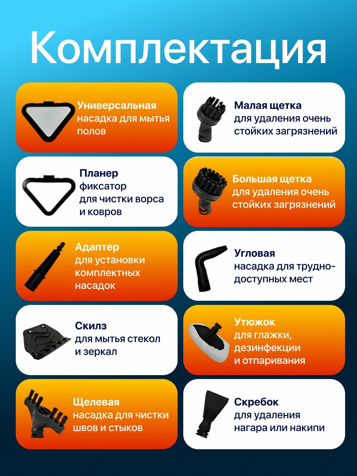 Пароочиститель BLACK+DECKER, вертикальное отпаривание, защита от перегрева — фото 1