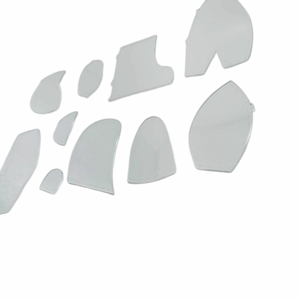 Набор линеек шаблонов медведей с эффектом памяти, 10 шт, инструменты для сумасшедшего трафарета лоскутного шитья поделок своими руками