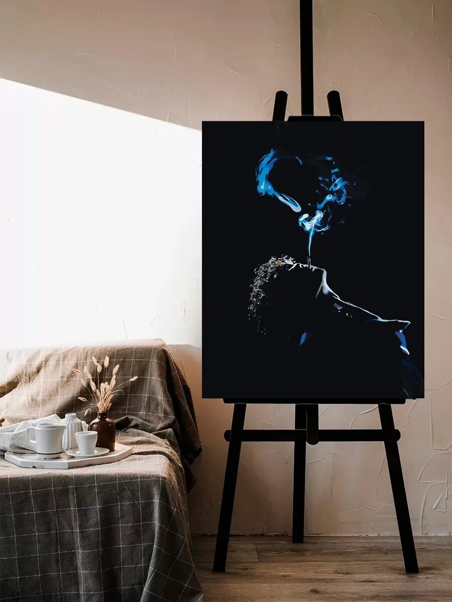 Картина по номерам Три Дня Дождя Сердце Дым Рок-Группа