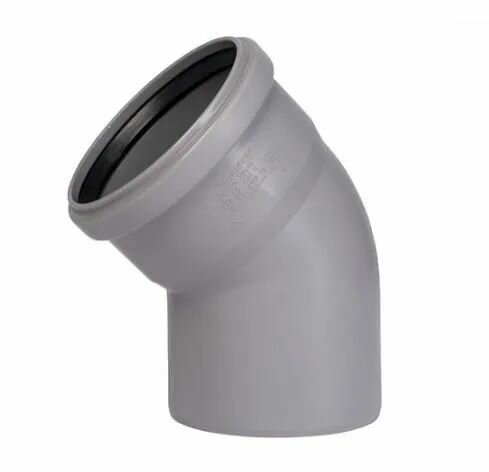 Отвод Ostendorf 90х45гр. пластиковый для внутренней канализации