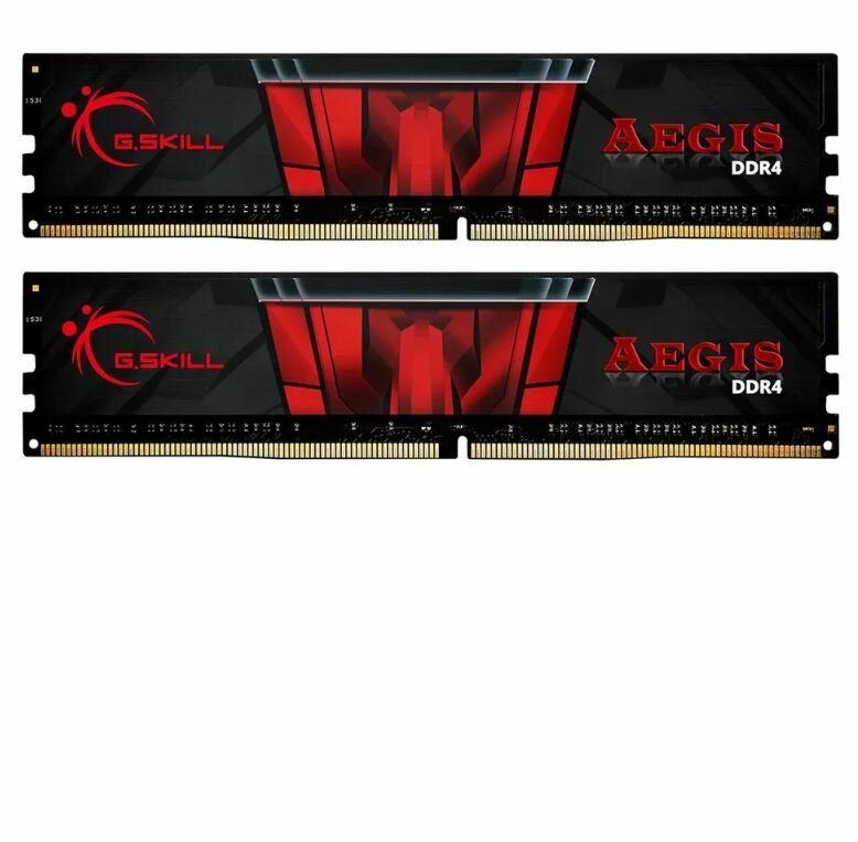 Оперативная память G.Skill Aegis (F4-3000C16D-32GISB) DIMM DDR4 32 ГБ - DDR4, 16 ГБ х 2 шт, 3000 МГц