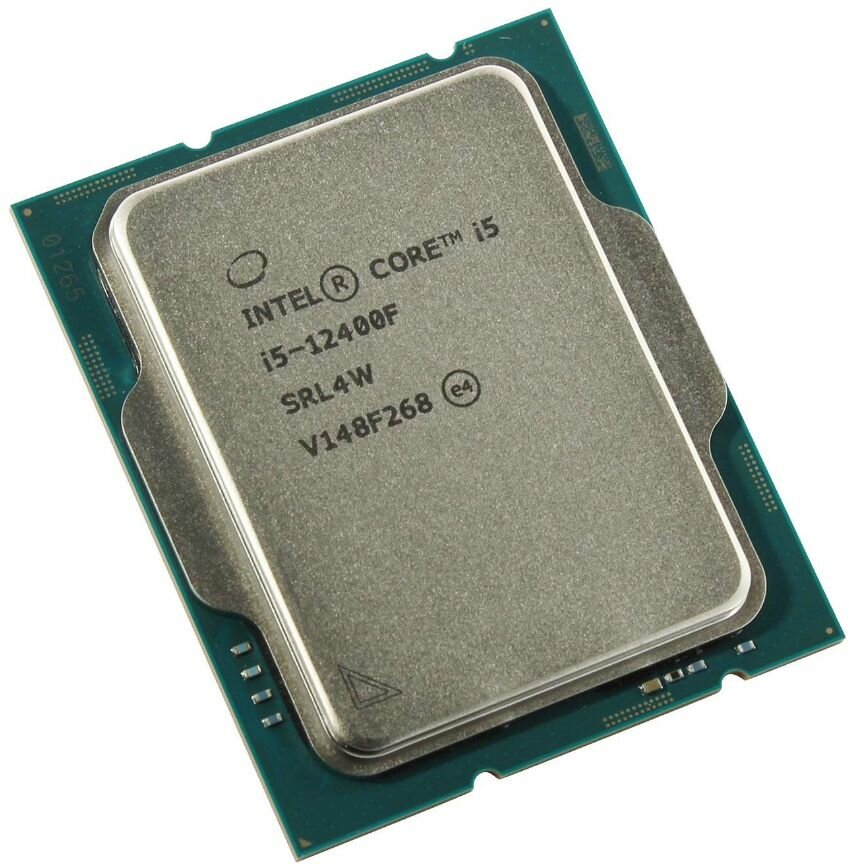 Процессор Intel Core i5-12400F (CM8071504555318S) OEM - LGA 1700, 6 х 2,5 ГГц, L2 - 7680 КБ, L3 - 18 МБ, DDR5-4800, TDP 65 Вт