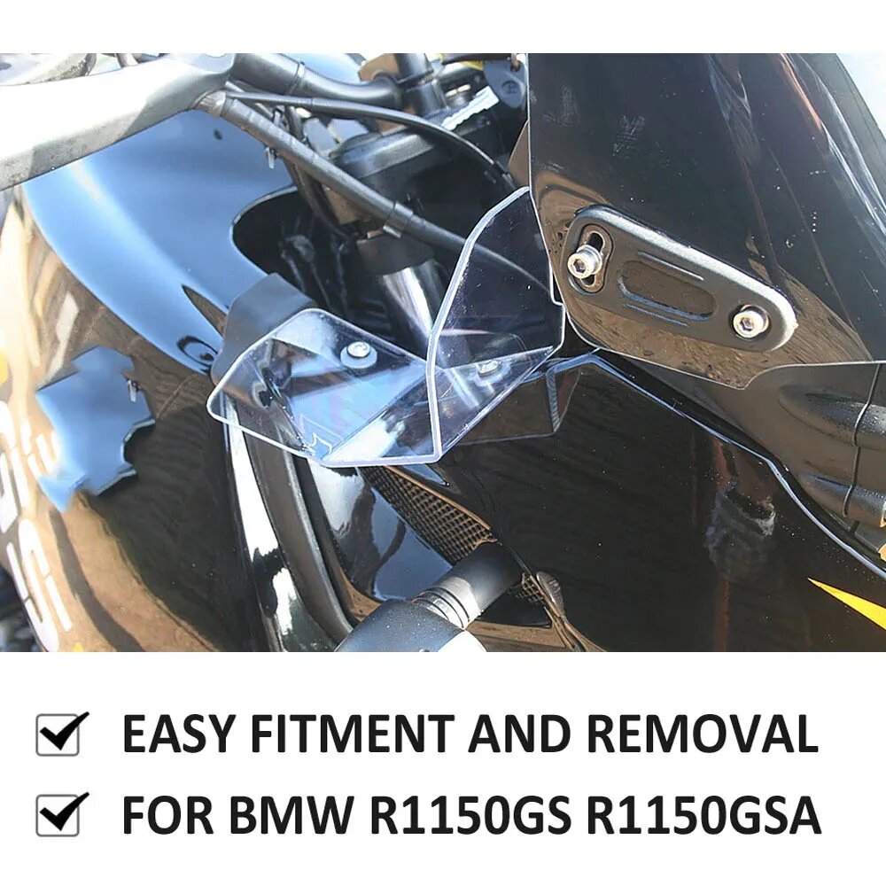 Новые ветровые дефлекторы мотоцикла для BMW R1150GS R1150GSA, боковое лобовое стекло R1150 GS GSA