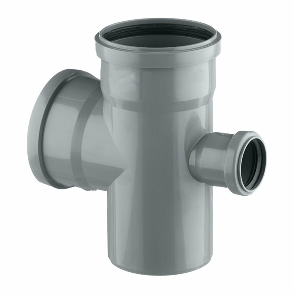 Крестовина канализационная переходная DN 110х110х50, 90 градусов