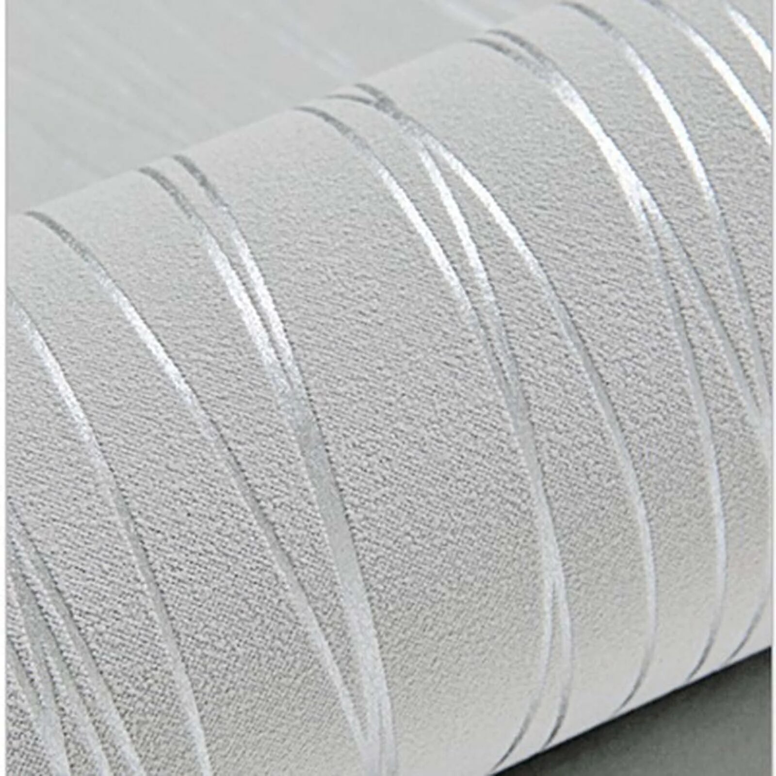 Современные простые однотонные обои с имитацией ткани для стен-Moonlight Forest-Светло-серый длина 10 метров * ширина 0,53 метра