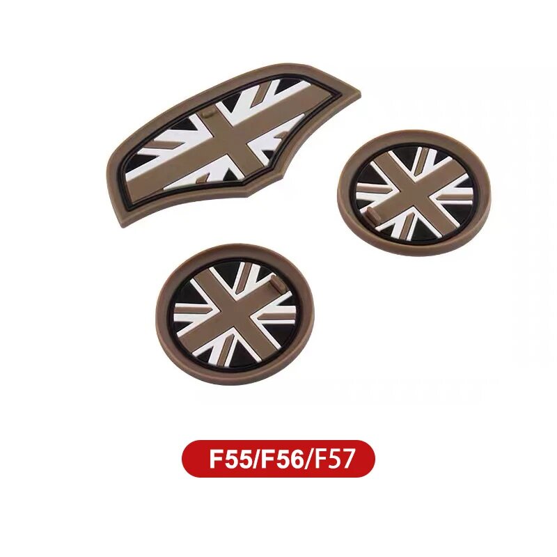 Для MINI ONE COOPER S JCW F54 F55 F56 F57 F60 Автомобильный коврик для чашки с водой, D