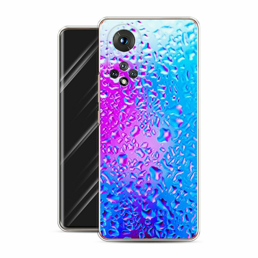 Чехол на Honor 50/Huawei Nova 9 / Хонор 50/Хуавей Нова 9 с принтом "Капли на стекле" — фото 1