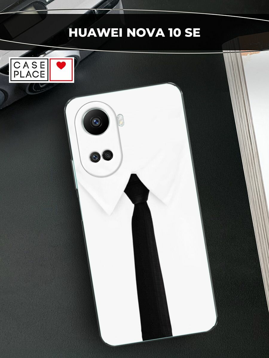 Чехол на Huawei nova 10 SE / Хуавей Нова 10 SE с принтом "Галстук"