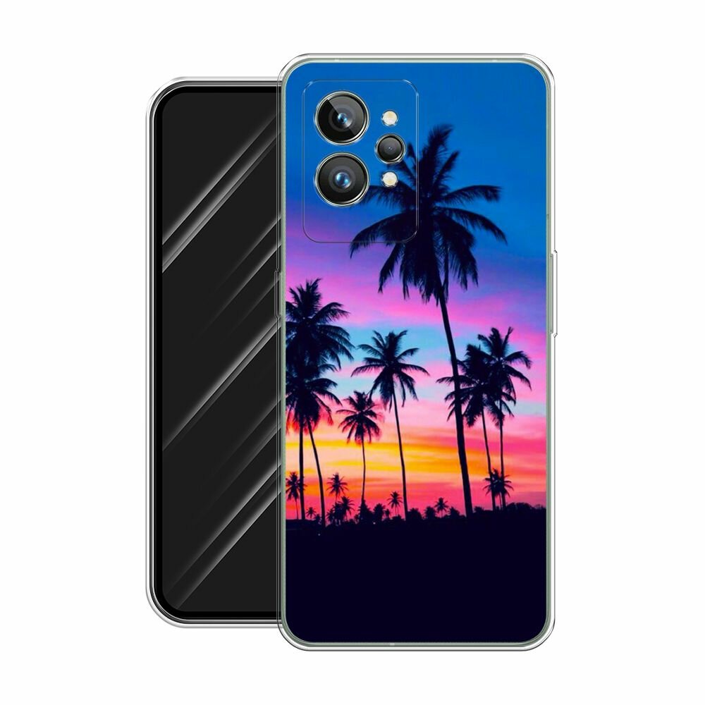 Чехол на Realme GT 2 Pro / Реалми GT 2 Про с принтом "Закат 5" — фото 1