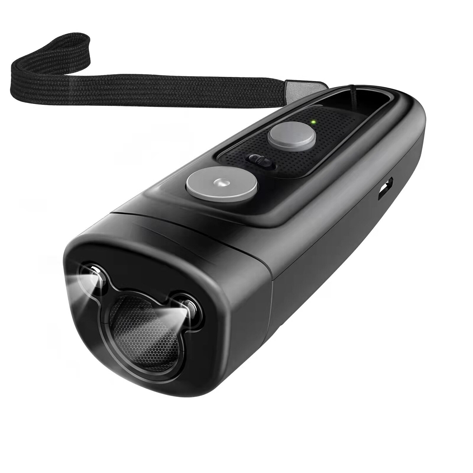 Ультразвуковой репеллент Amazon explosive expelling device, для дрессировки собак, черный