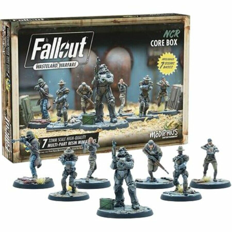 Набор миниатюр NCR: Core Box Fallout: Wasteland Warfare