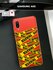 Чехол на Samsung Galaxy A02 / Самсунг Галакси А02 с принтом "Warning!", прозрачн...