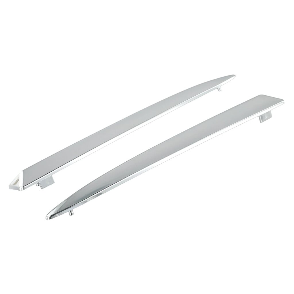 1 Пара Накладок Верхней Решетки Переднего Бампера Автомобиля 500 2007-2015 735455041 735455042 Деталь Молдинговой Отделки