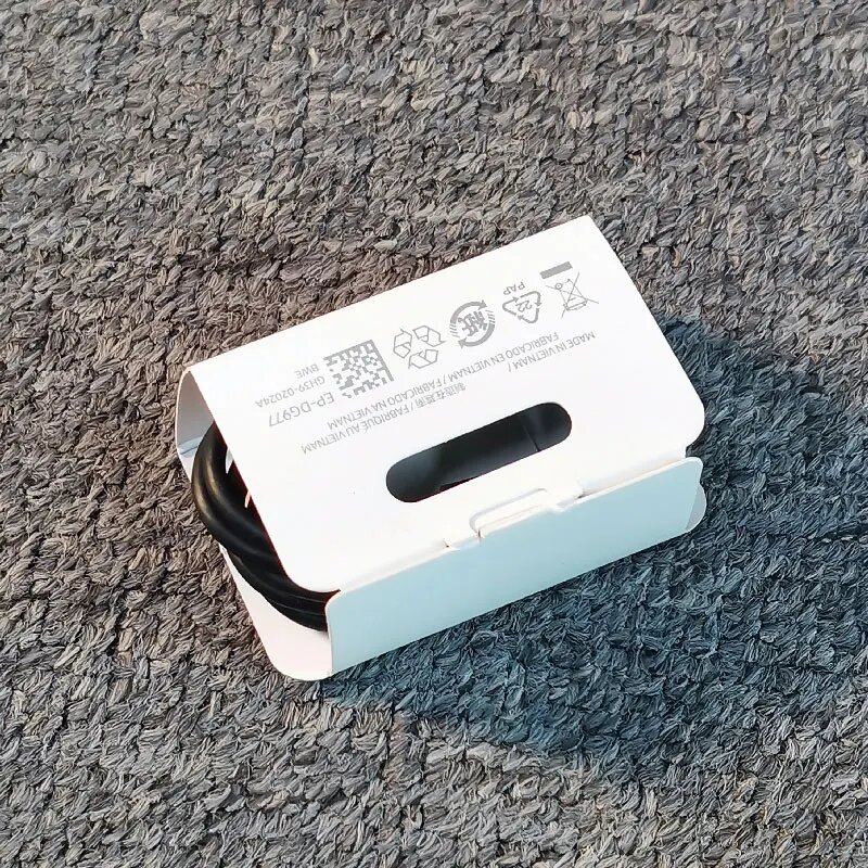 Для Samsung A15 A25 A35 A55 A54 M55 A73 Зарядное устройство 25 Вт Супер быстрый Black-Cable Only