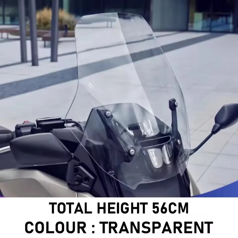 Для Honda Forza 750 2025 новое переднее лобовое стекло мотоцикла FORZA 750, усиленный дефлектор 56