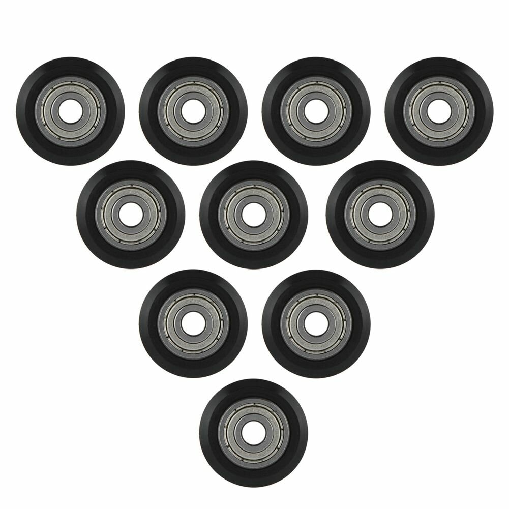 10 шт. Шкивы из POM с подшипниками 5мм для 3D-принтера (L)