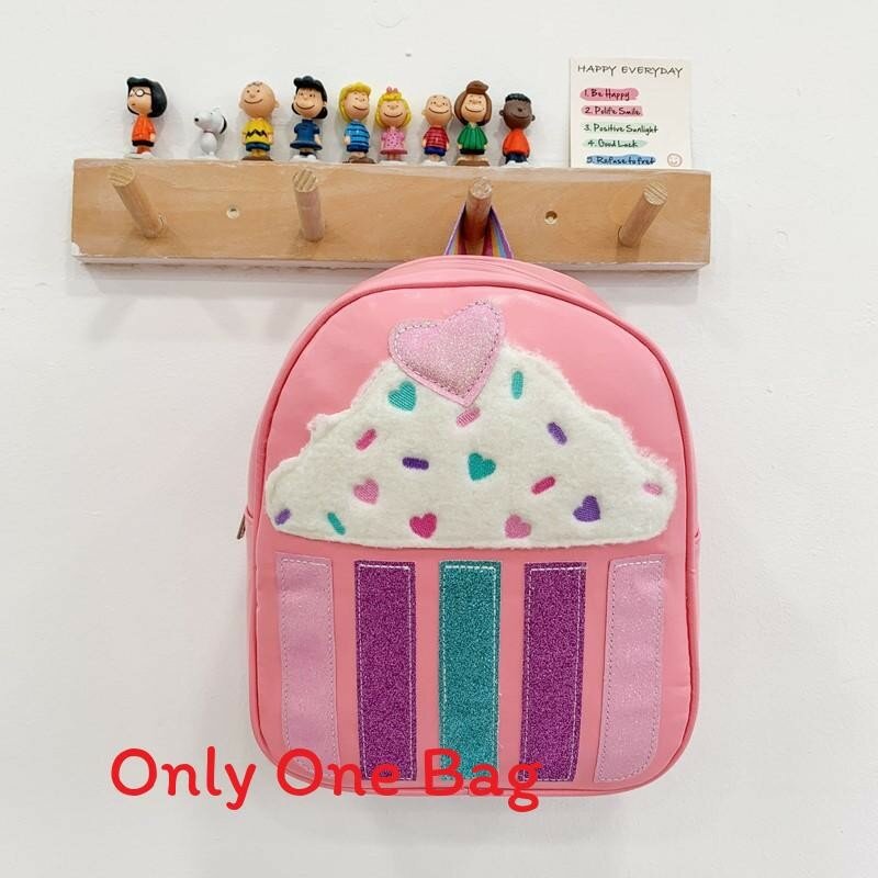 Рюкзак для девочек малышей cartoon panda line с дышащим пуу материалом для школы обучение розовые линии