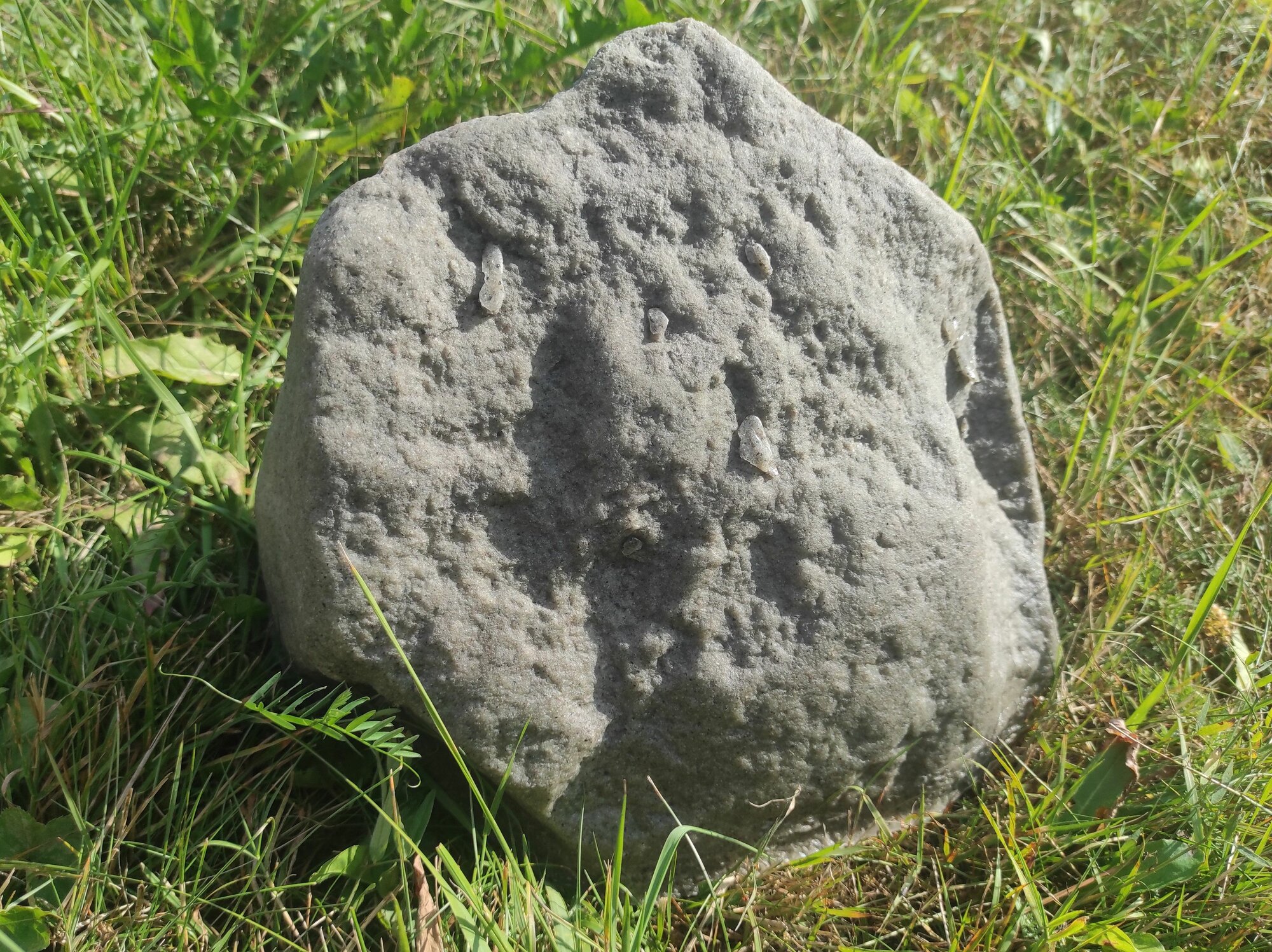 Декоративный камень "Тайничок", для садовых розеток, 30х20х15 см