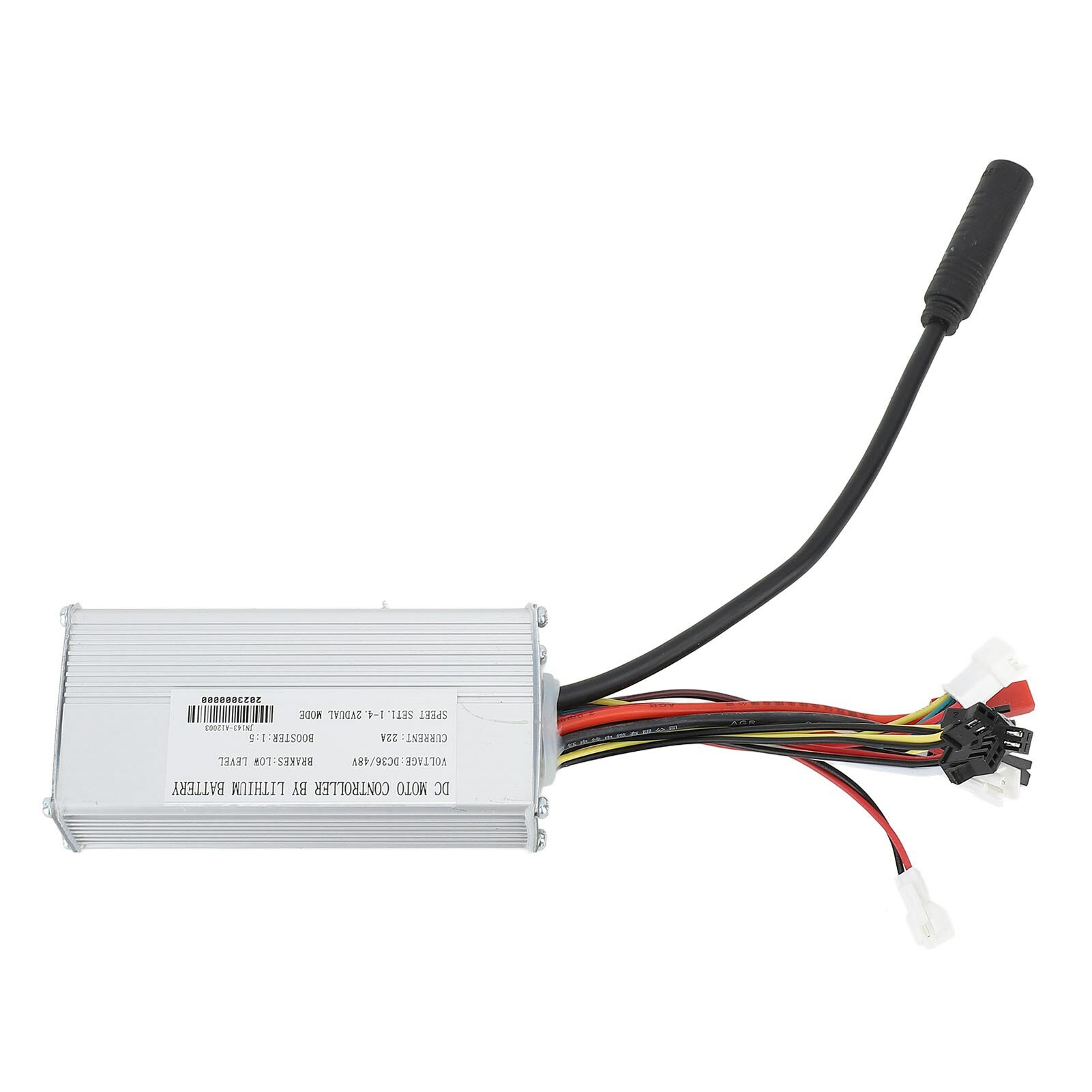 Контроллер электрического велосипеда 36 В 48 В с хорошим рассеиванием тепла Контроллер прямоугольной волны электрического велосипеда для бесщеточного двигателя 22A 500 Вт