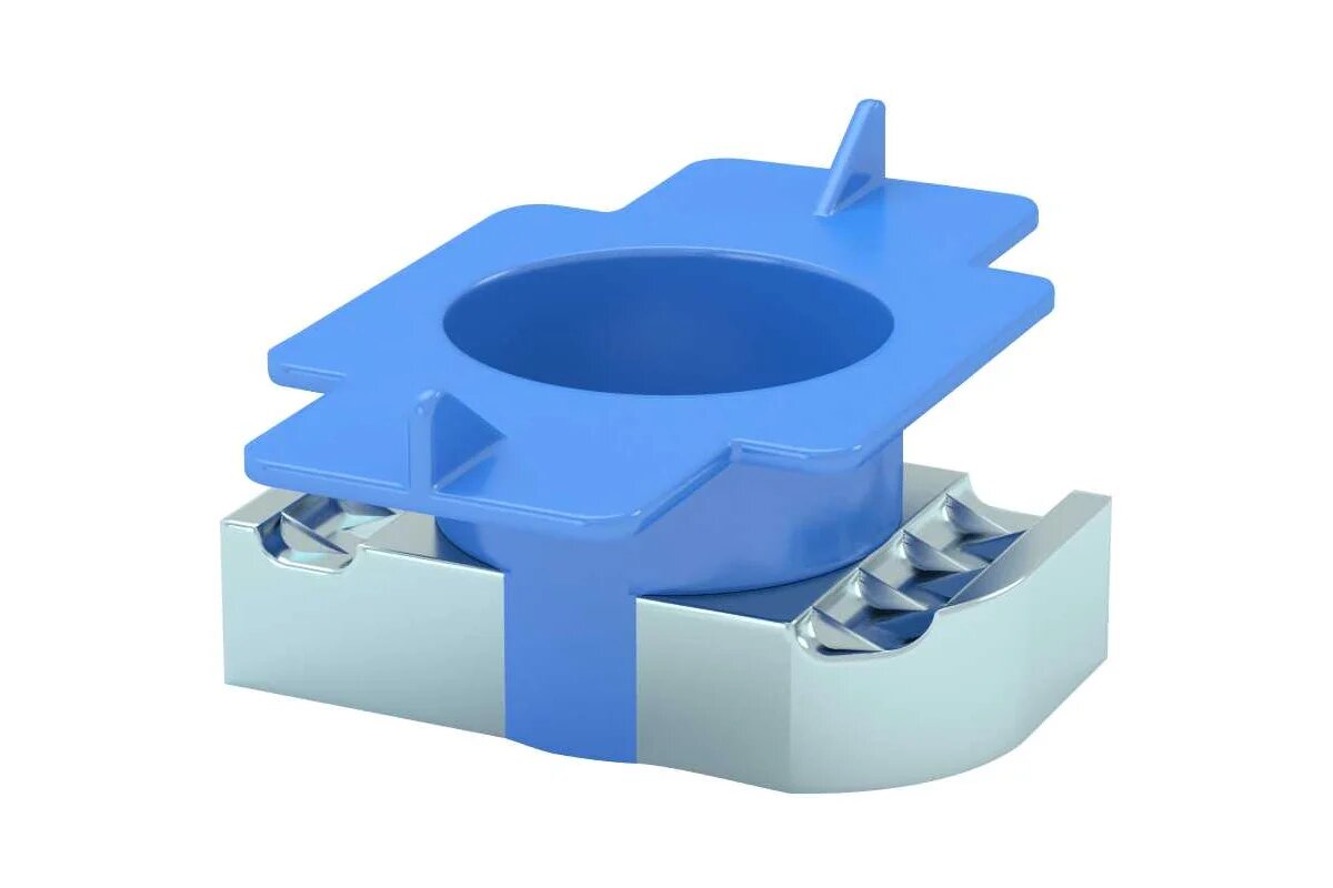 Гайка канальная с фиксатором Система КМ М8 Zn LO65522 GKF8 Zn - крепежная деталь