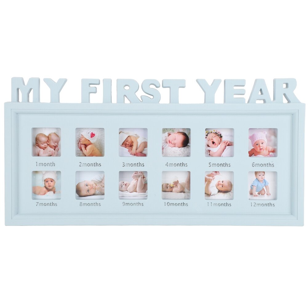 Фоторамка новорожденная детская картинка сувенир мой первый год память Специальный подарок для декоративной дисплея комнаты