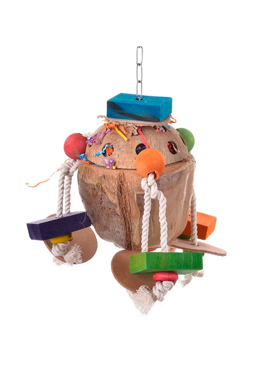 Игрушка для птиц Кокосовое угощение