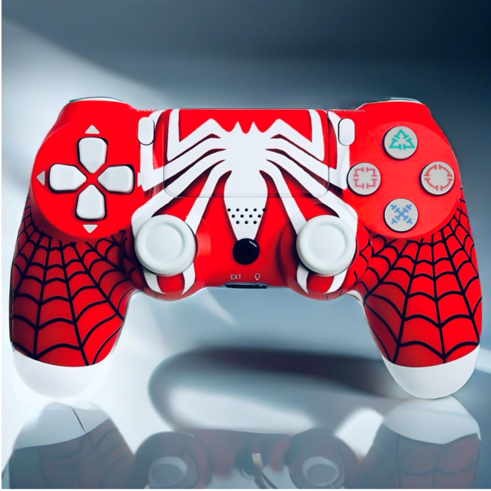 Геймпад "человек паук" Беспроводной Джойстик для ПК/PS4/Смартфон/Ноутбук